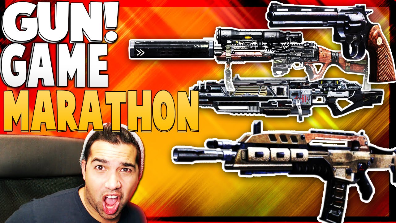 All Call of Duty Gun Games in 1 - Gun Game MARATHON - (BO1, BO2, Ghosts ...