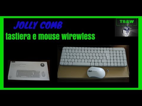 Jolly Comb tastiera e mouse wireless, recensione - YouTube