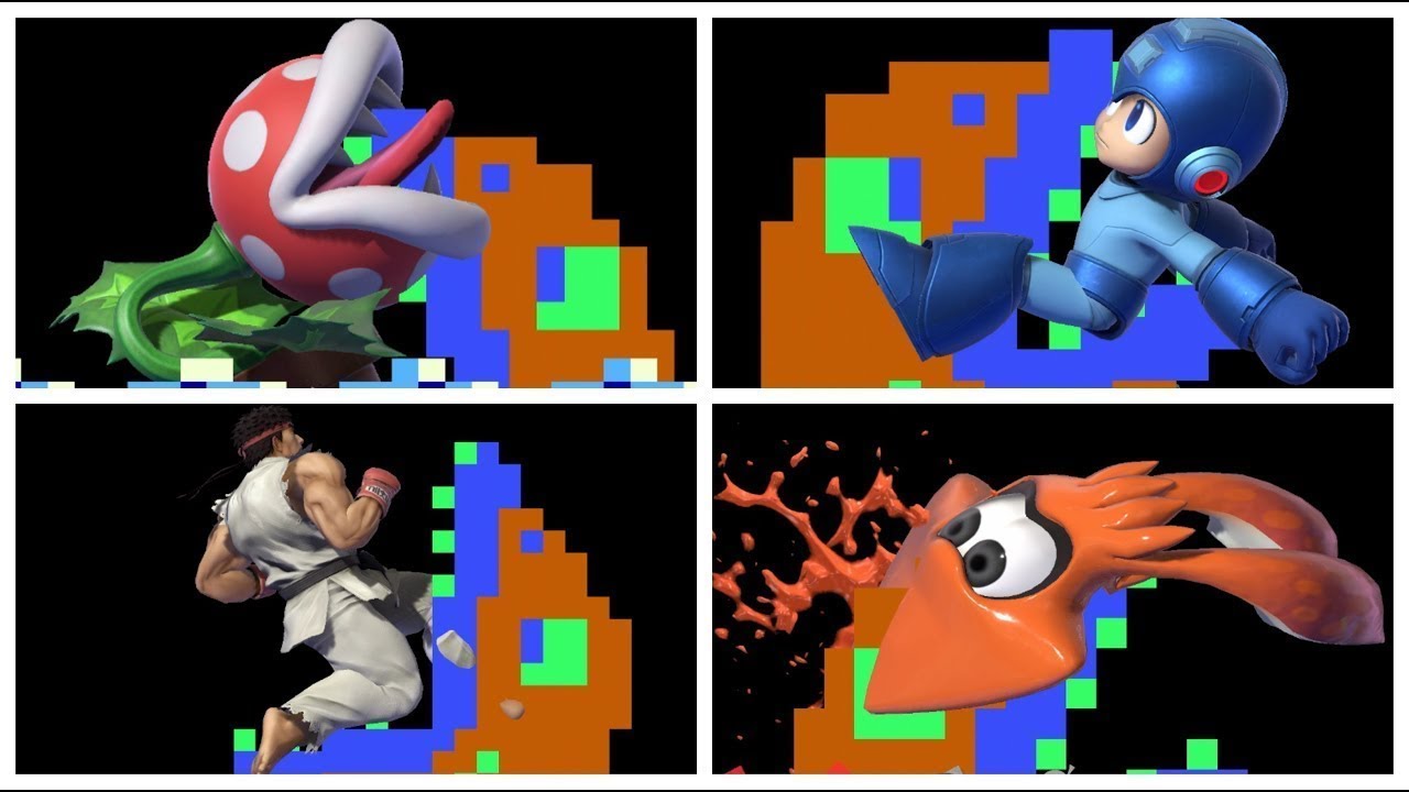 SSBU: Balloon Fight Fish Eats Everyone - YouTube