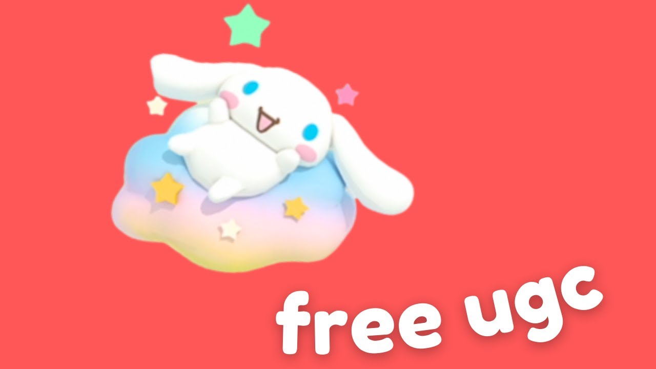 [my hello kitty cafe] roblox FREE UGC! cinnamoroll backpack 🎒 - YouTube