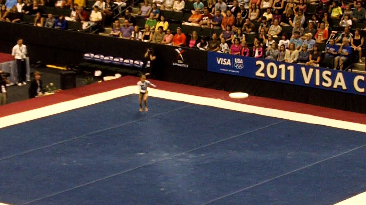 Katelyn Ohashi Floor 2011 Visa Championships - Day 2 - YouTube