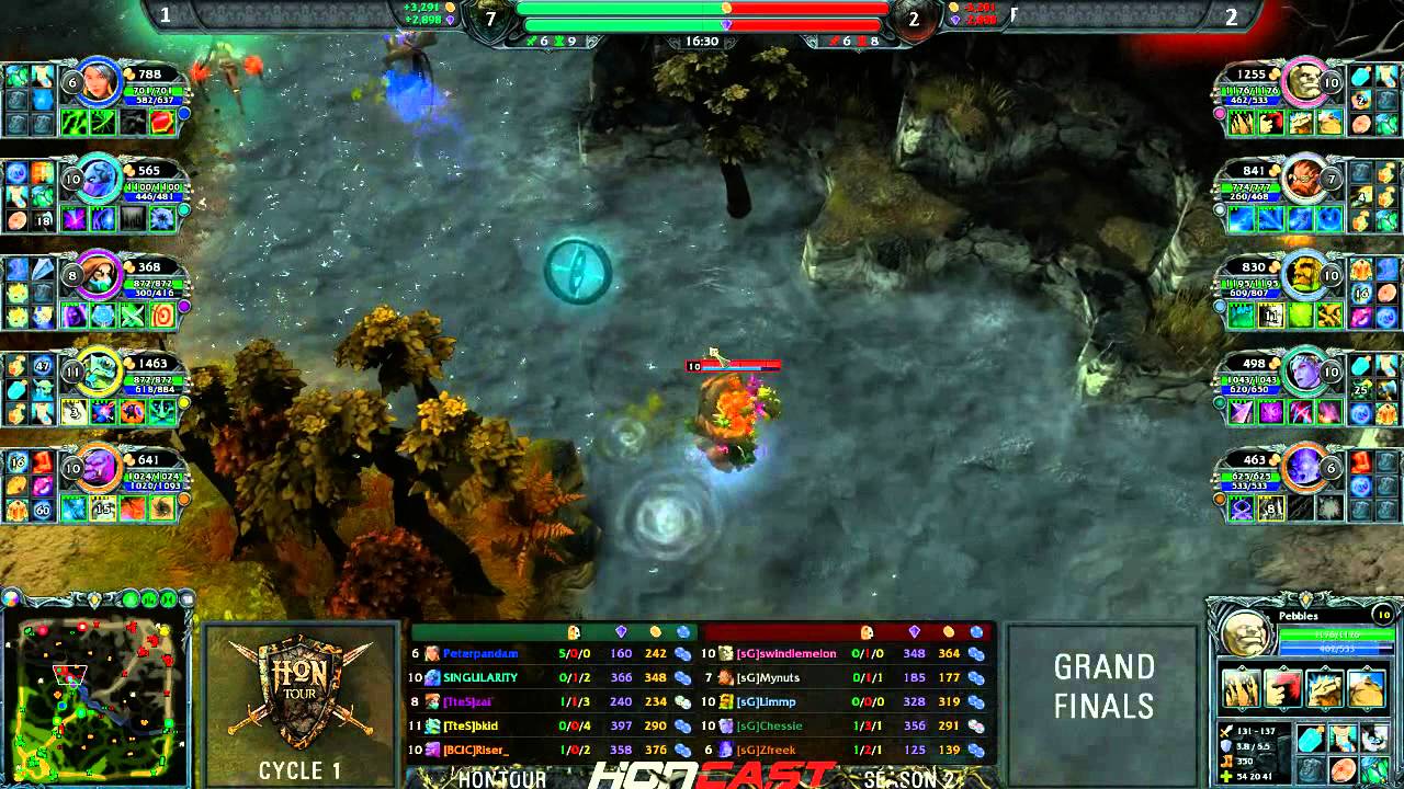 HoN Tour S2 Cycle 1 Grand Finals - sG vs USA game 3 - YouTube