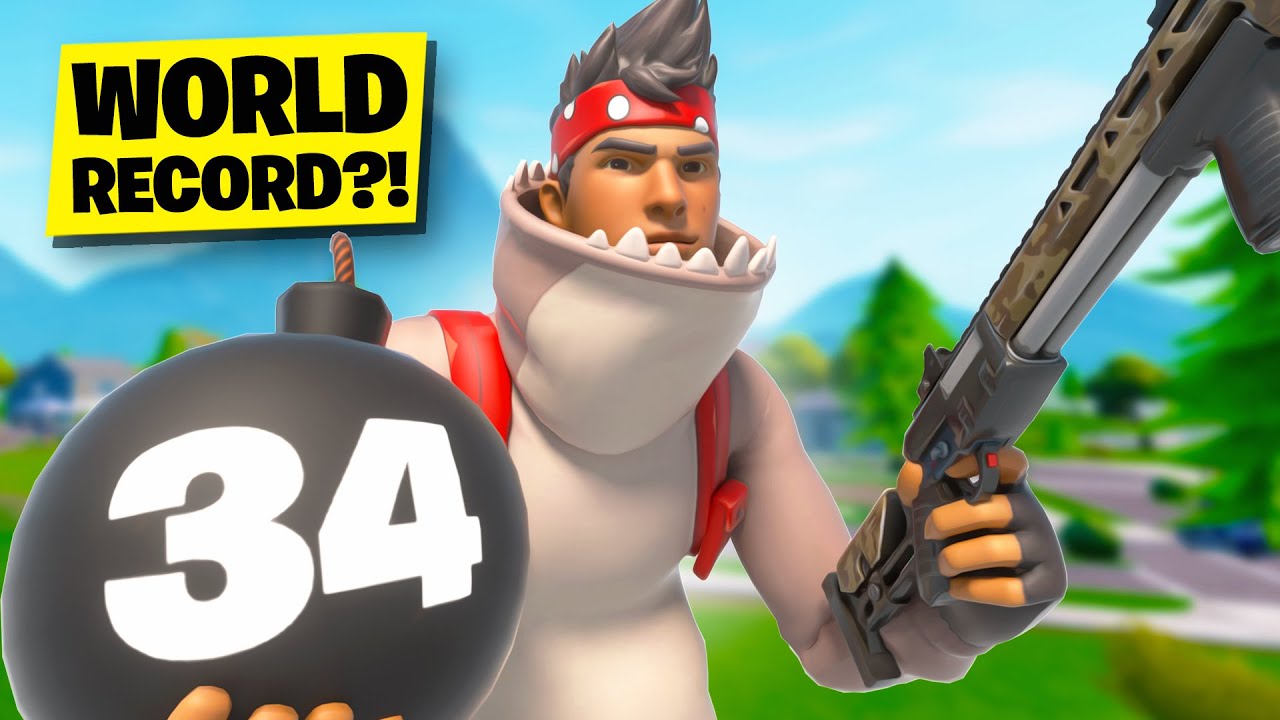 *NEW* INSANE Kill Record in Fortnite! (World Record?!) - YouTube