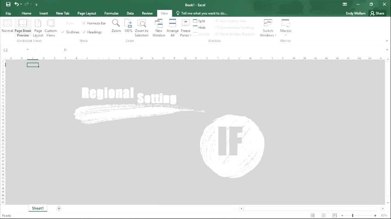Fungsi If dan Regional Setting pada Excel - YouTube