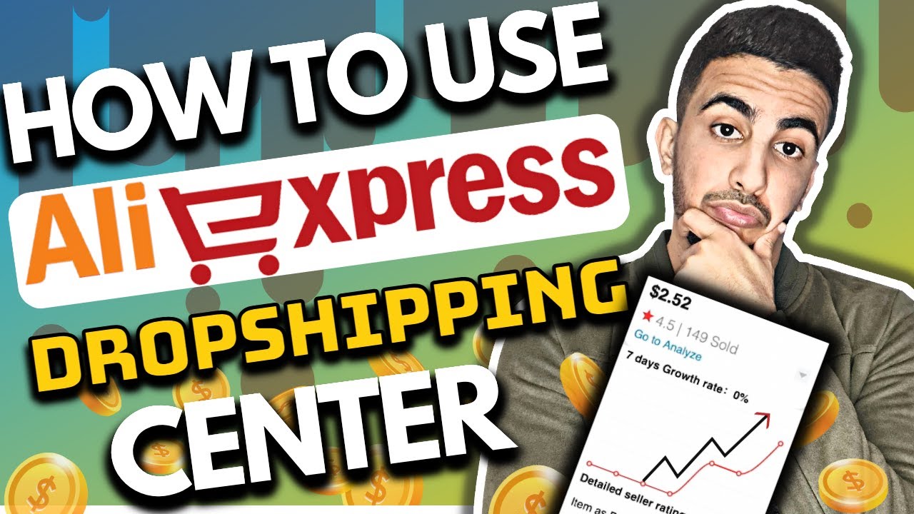 How To Use AliExpress Dropshipping Center | Product Research - YouTube