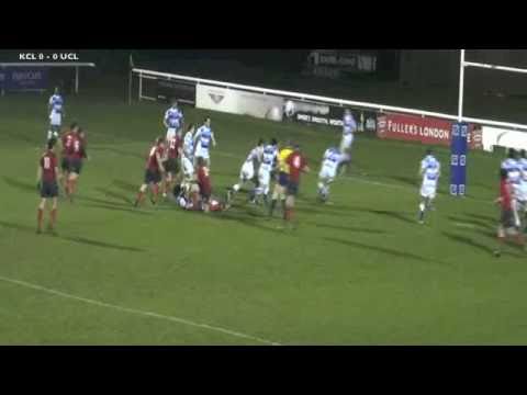 LSJSN and KCL Radio Present The London Varsity: KCL vs UCL Rugby - YouTube
