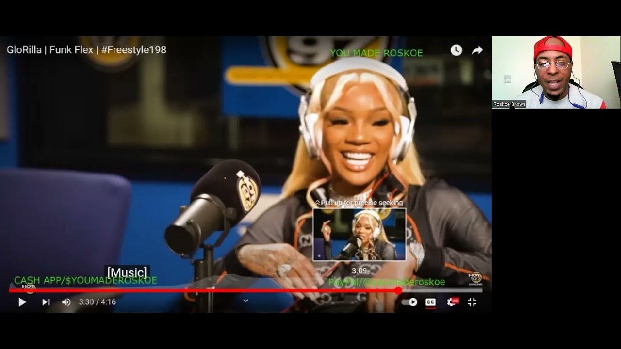 GloRilla - Funk Flex Freestyle #198 | Reaction #glorilla #reactions #music - YouTube