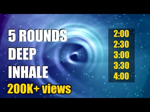 [Wim Hof] Alfa Beyin Dalgaları ile Yönlendirilmiş 5 Tur Derin Nefes Alma