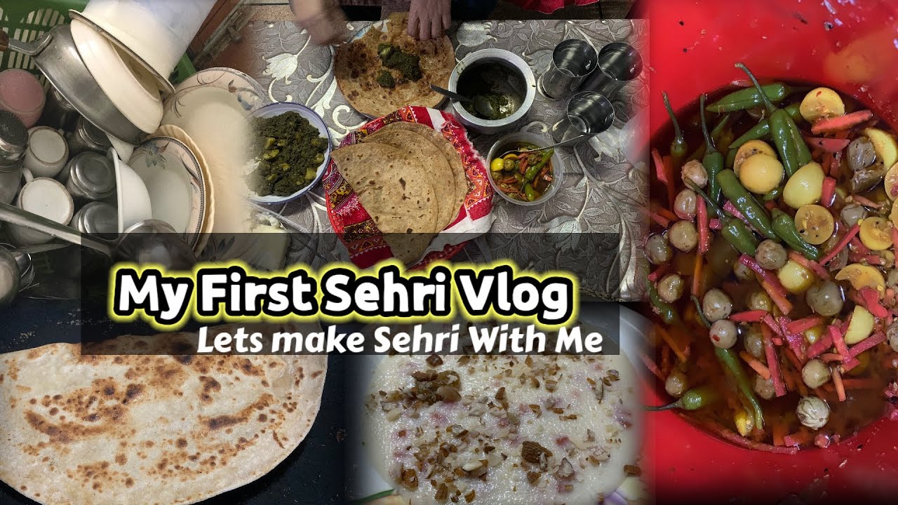 My First Sehri Vlog - Lets Make Sehri With Me 😍 Daily Routine - YouTube
