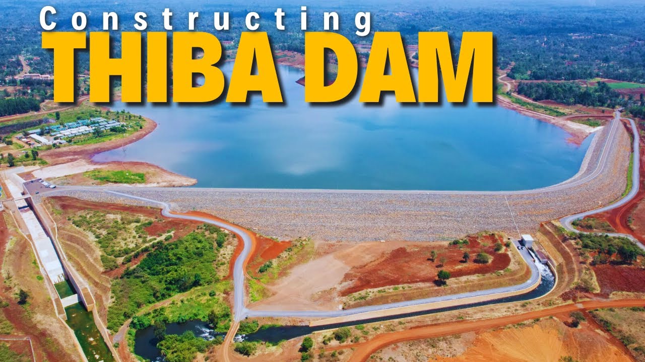 KENYA'S MEGASTRUCTURES: Building Thiba Dam part one: Construction ...