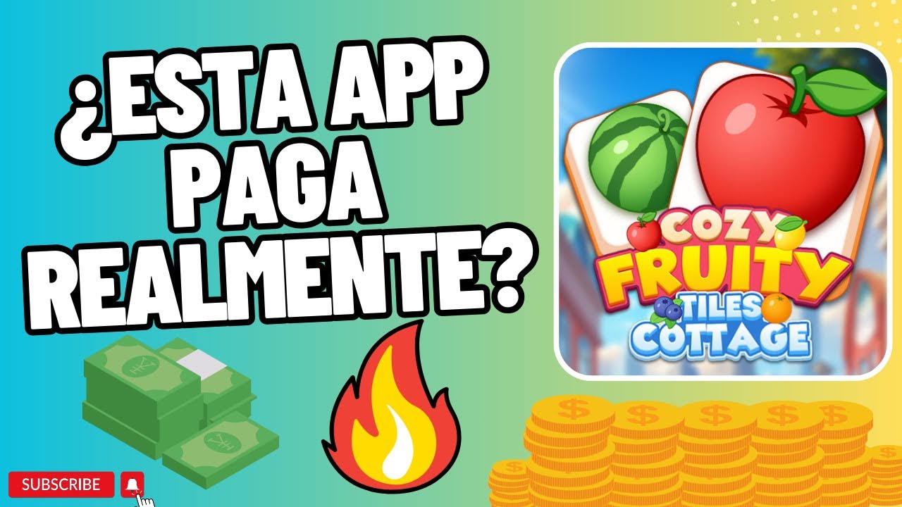 Cozy Fruity Tiles Cottage – ¿App legítima?💰GANAR DINERO RAPIDO 💸 - YouTube