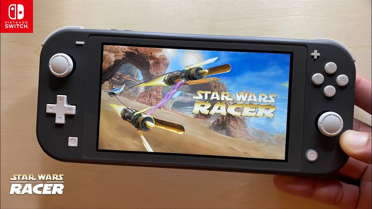 Star Wars Episode 1: Racer Nintendo Switch Lite Gameplay - YouTube