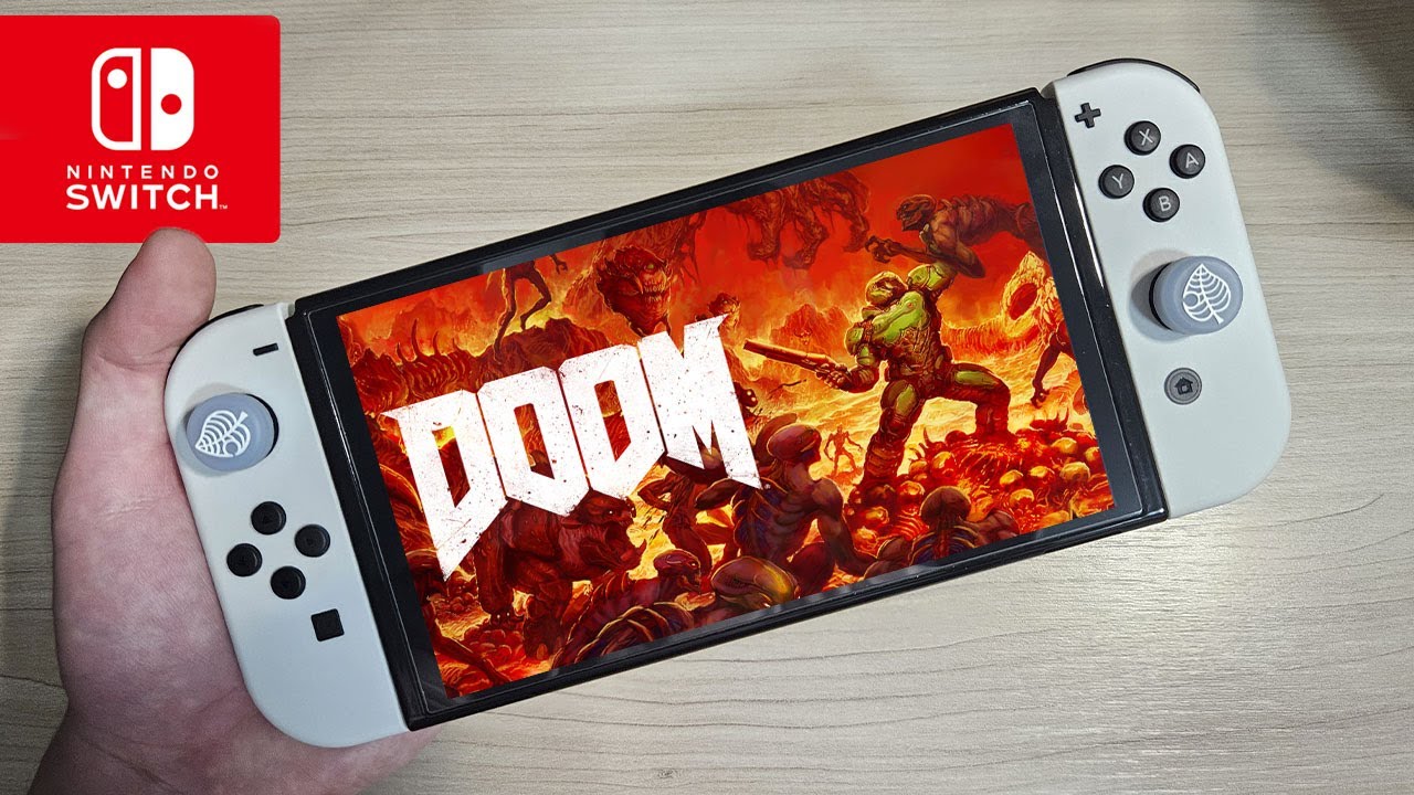 DOOM 2016 | Nintendo Switch OLED | Handheld 4k 60fps - YouTube