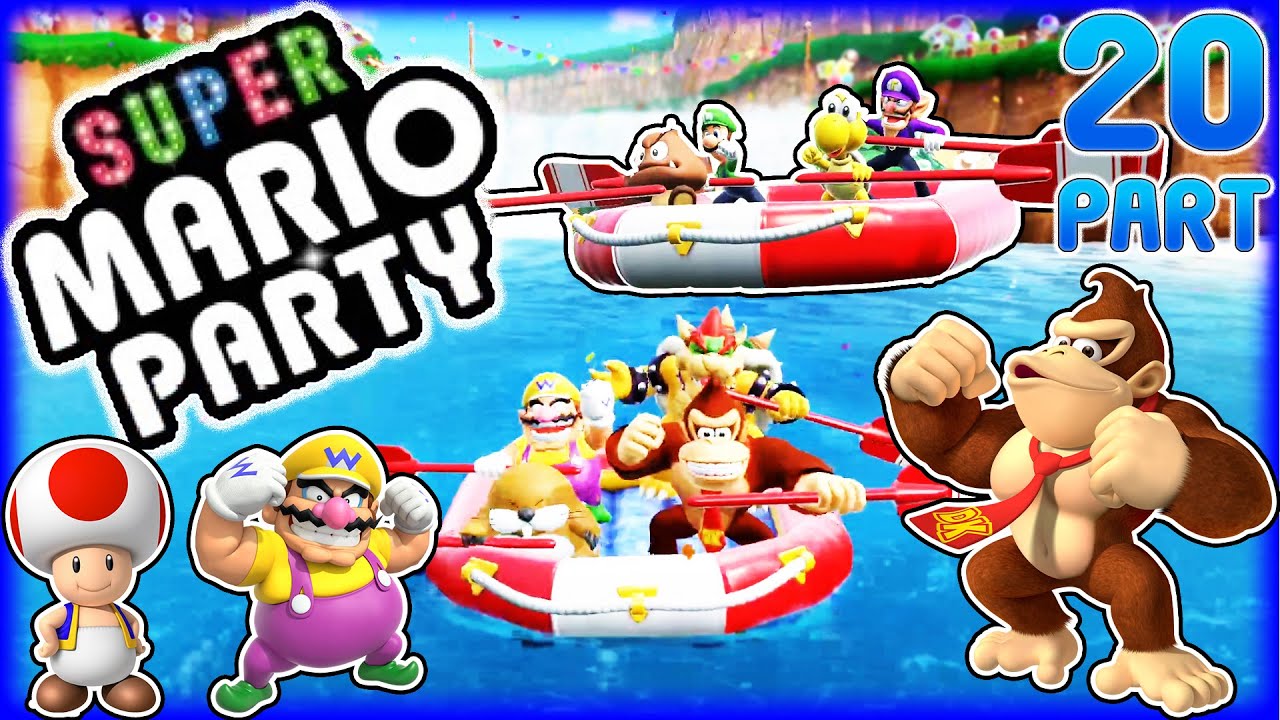 Raft-Abenteuer | Let's Play Super Mario Party 🎲 [Switch] | 2018 | Part ...