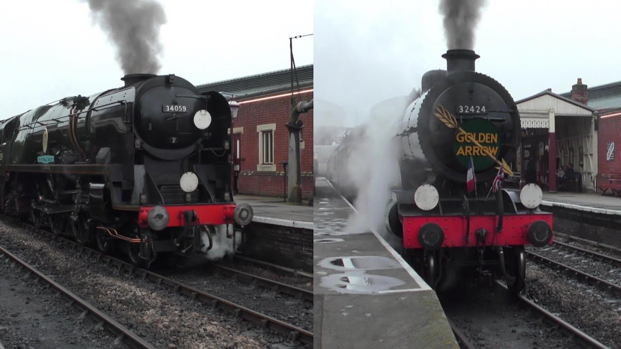 Bluebell Railway 'Timetable B & Golden Arrow' 23/03/2025 - YouTube