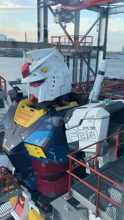 横浜ガンダムファクトリー行ってきた #ガンダム #yoasobi #水星の魔女 #gundam #ヨアソビ 等身大ガンダム 3月まで CDTV 祝福 ロケ地 - YouTube