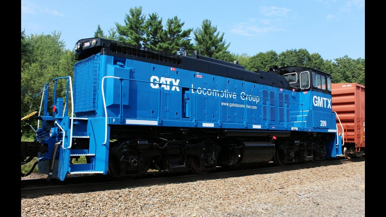 PAR Painted C40-8 #7552 leads POED w/ C40-8Ws, GMTX MP15DC, and Awesome K5H Horn! - YouTube