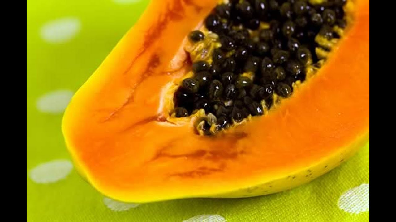 "Cómo Cortar Una Papaya Video" "Fruta" "Frutas" - YouTube