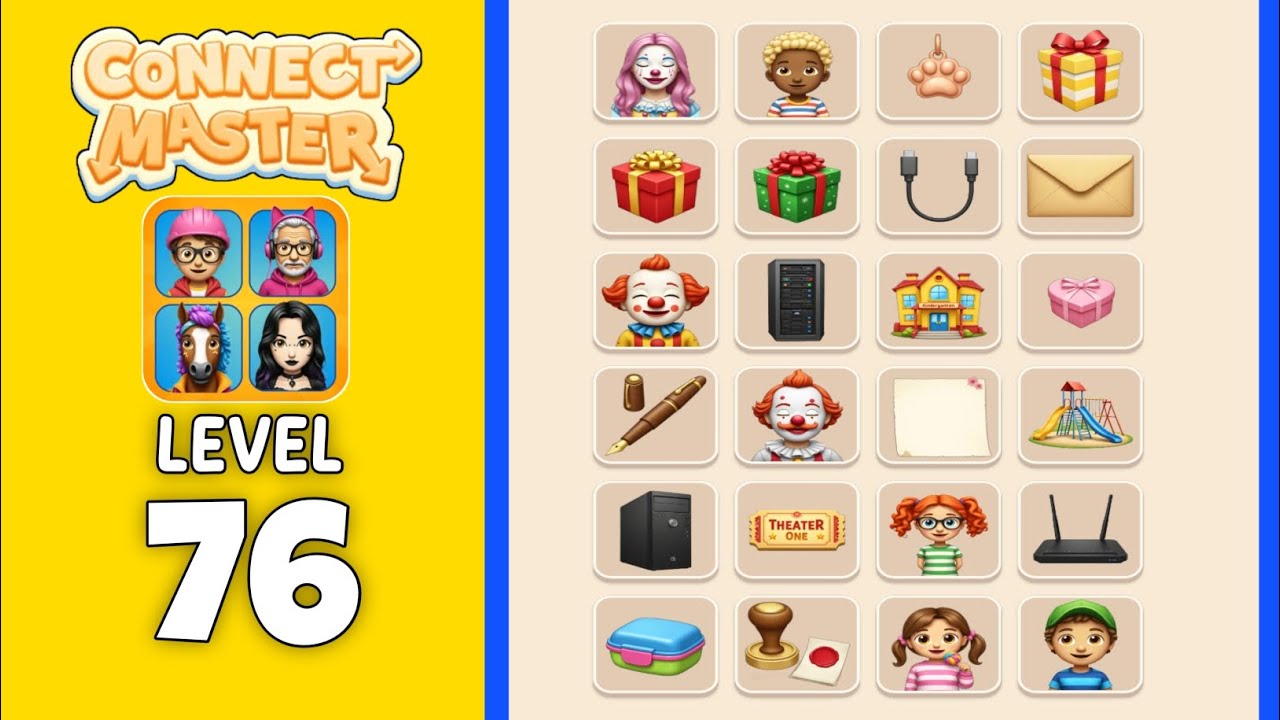 Connect Master level 76 solution - YouTube