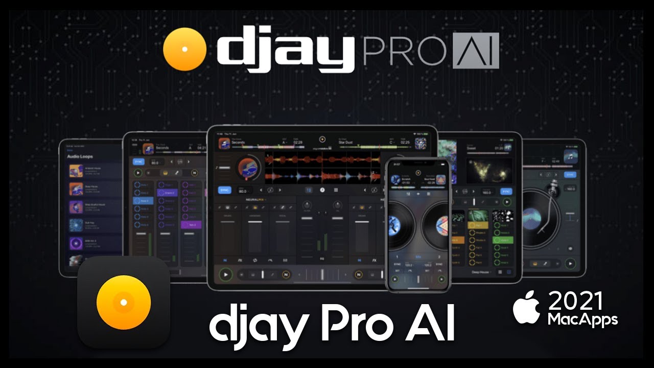 djay Pro AI for Mac | Interface & Workspace Quick View - YouTube