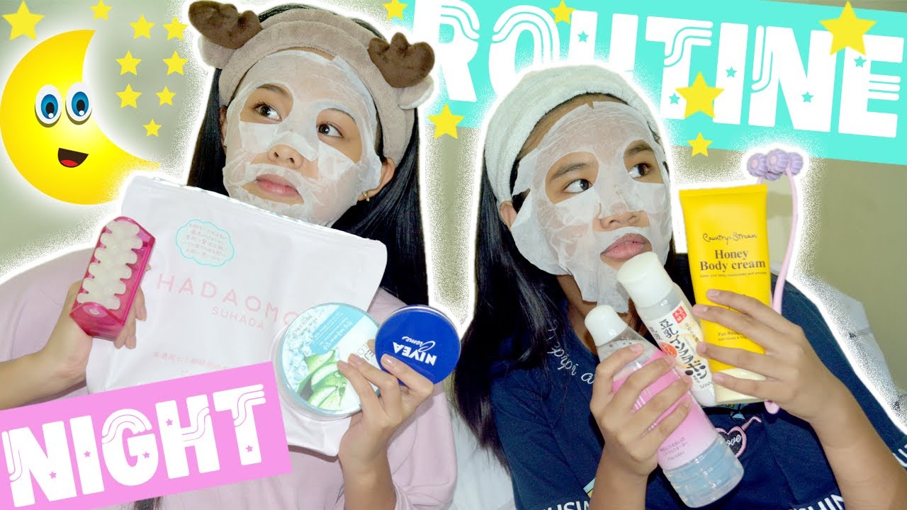 Night Routine with my cousin | Mae Channel - YouTube