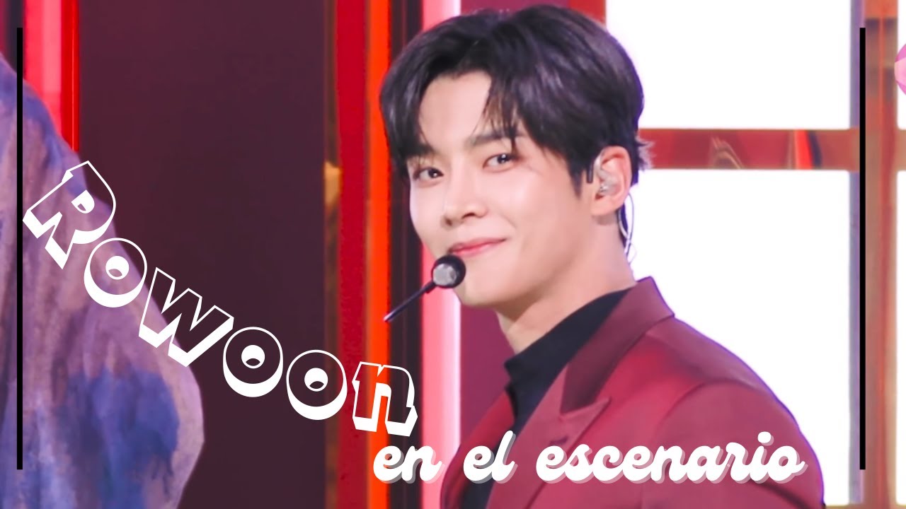 Rowoon en el escenario🤩🤩🤩Rowoon on the stage 무대 위의 로운 - YouTube