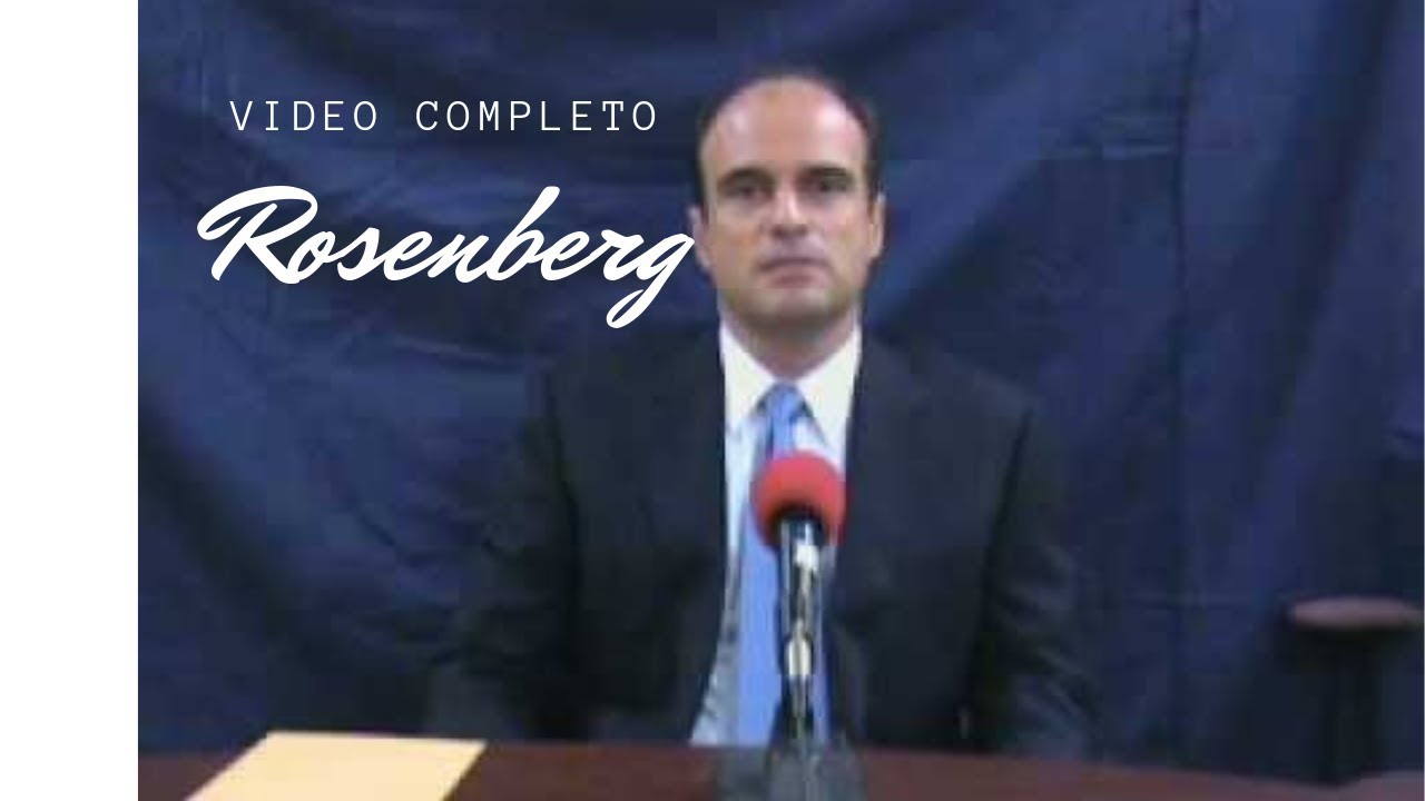 Rodrigo Rosenberg Video Completo sin censura - YouTube