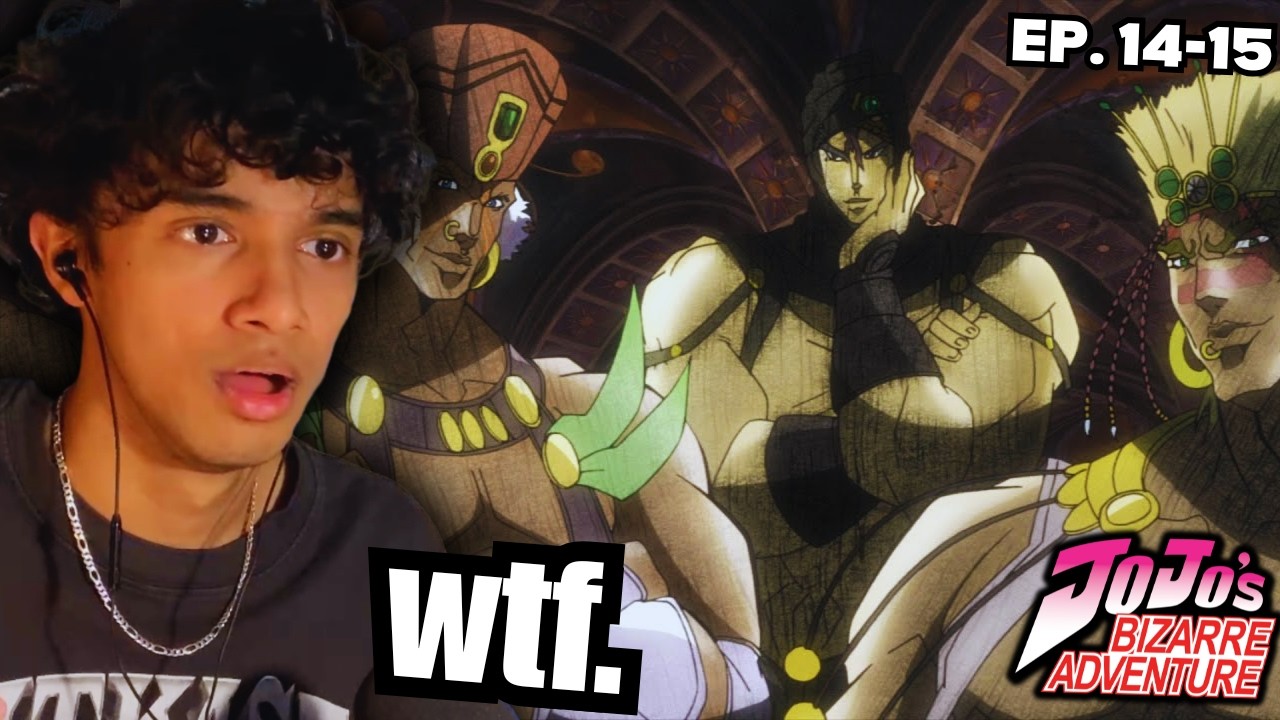 The PILLAR MEN Have ARRIVED. JoJo's Bizarre Adventure (2x5-6) - YouTube