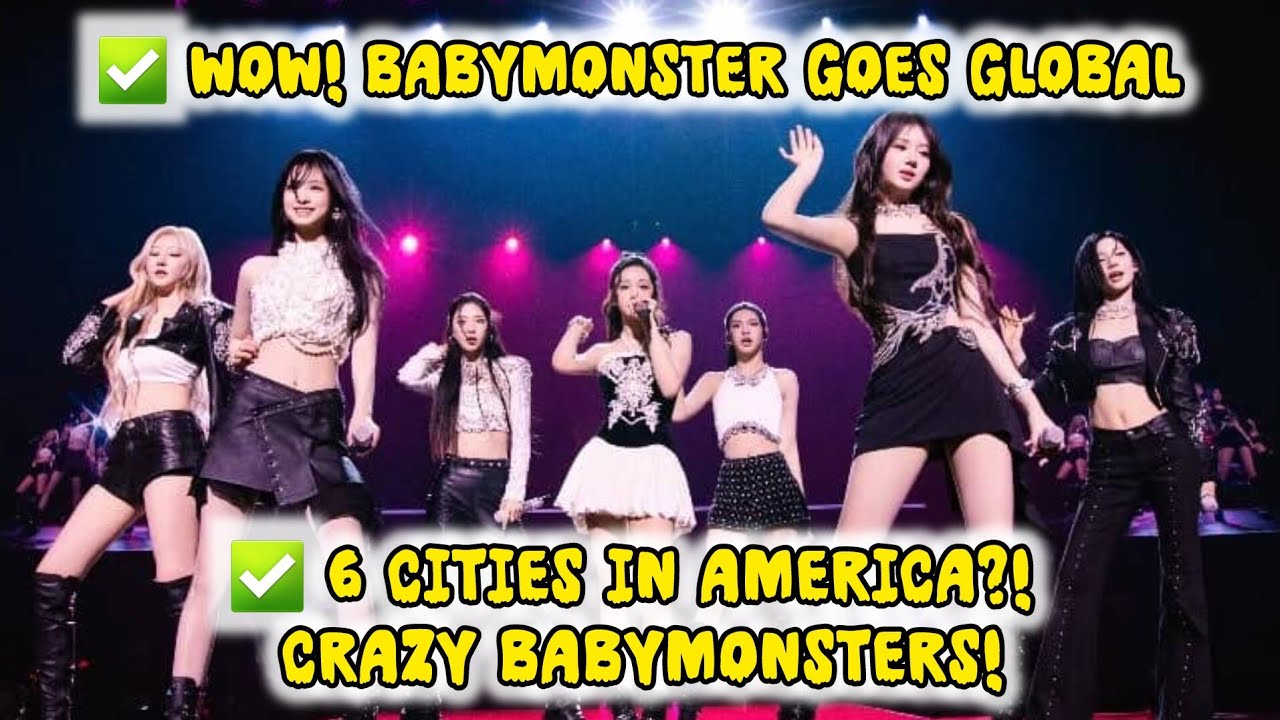 BABYMONSTER Announces Six 'HELLO MONSTERS' Concert Venues in North ...
