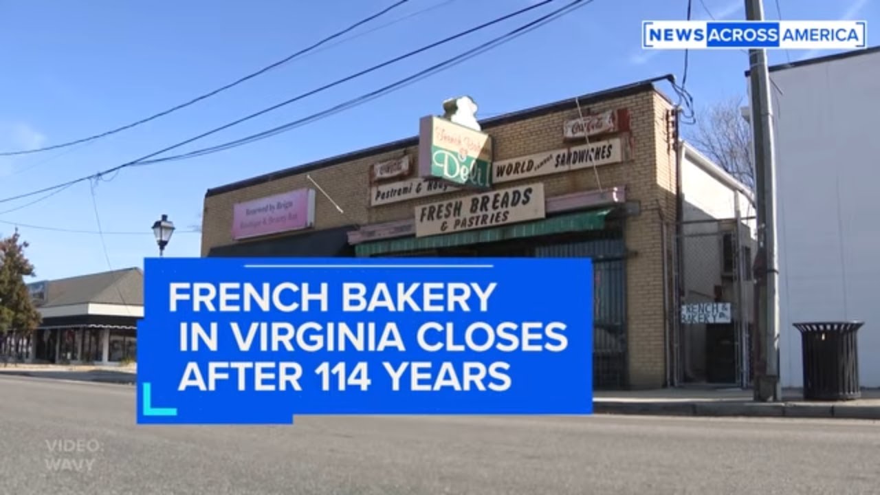 Virginia French Bakery closes after 114 years in business - YouTube
