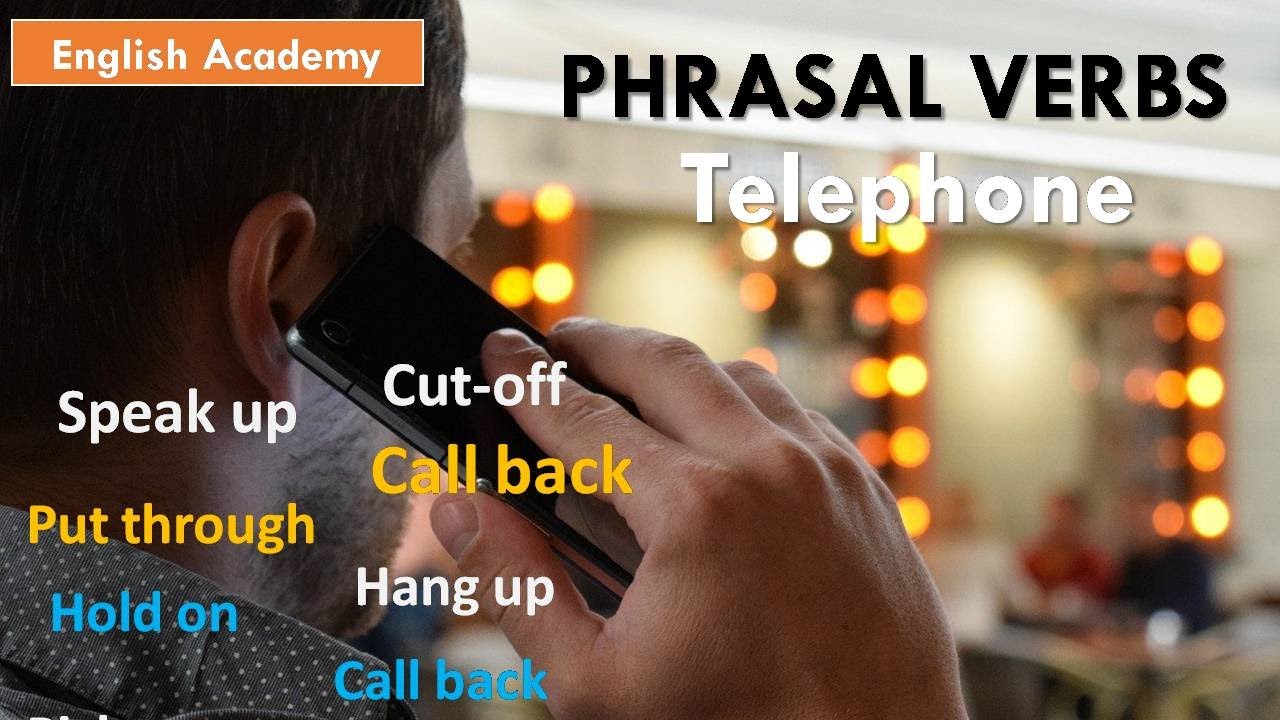 Phrasal Verbs for Telephone | Spoken English | Vocabulary | Learn ...