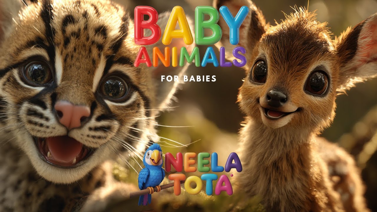 Dudi Dudi Dam Dam Dance | Baby Animals Dance | For Kids and Toddlers ...