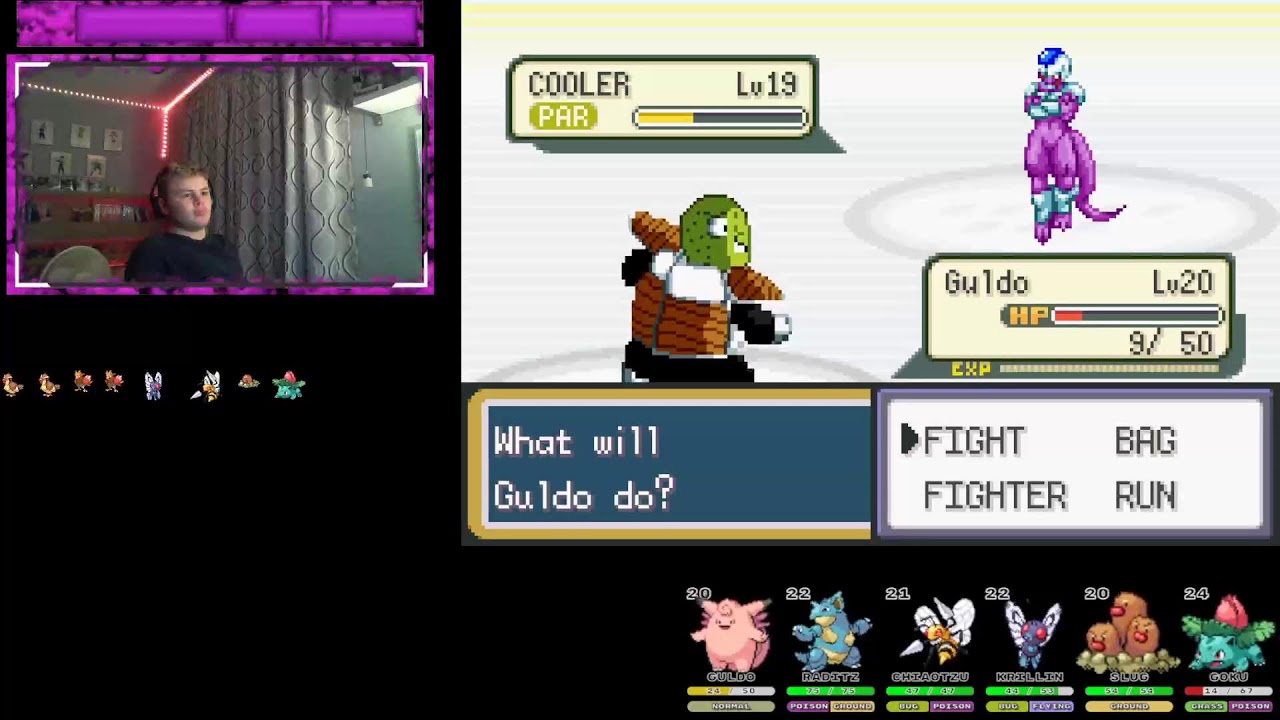 DragonBall Z Pokemon Game Thingy - YouTube