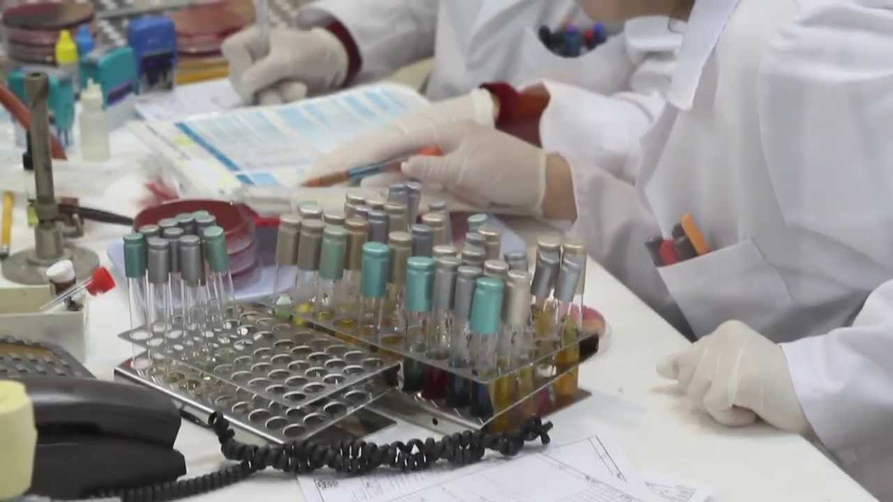 Caritas Baby Hospital laboratory - YouTube