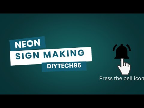 PAYAL | Neon sign | Laiba♡Noor | DIYTech96 | How to make neon sign ...