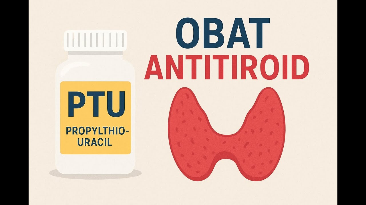 OBAT UNTUK MENGOBATI HIPERTIROID || PROPILTIOURASIL (PTU) - YouTube