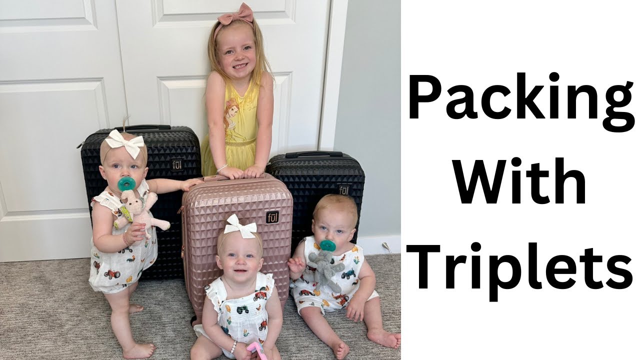 What it's like to pack for *Triplets* when traveling! - YouTube
