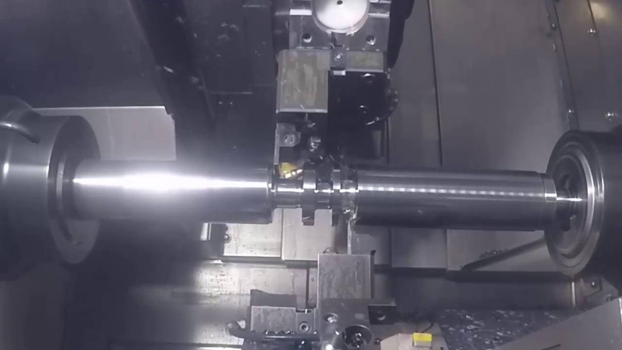 High Efficiency Turning Dual Turrets - YouTube