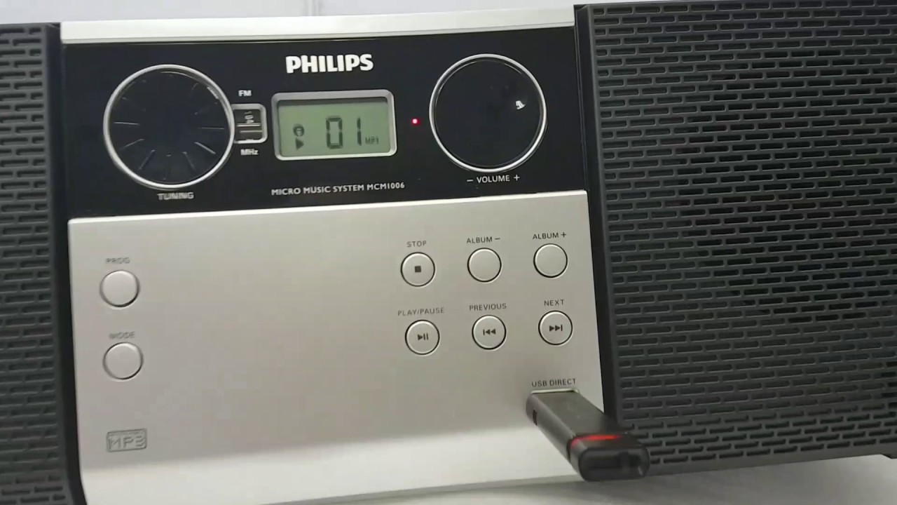 MCM1006 PHILIPS MICRO SYSTEM - YouTube