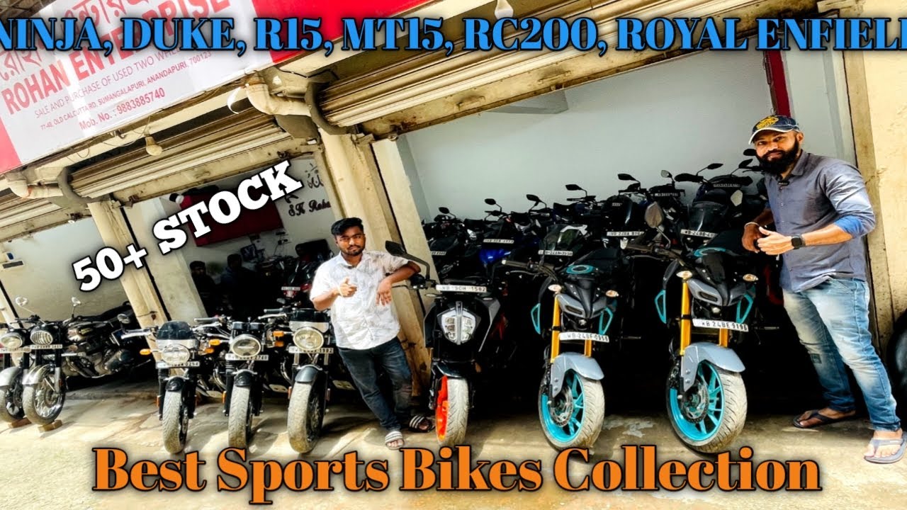 Best second hand sports bikes collection | NINJA300, R15, RC200, NS200 ...