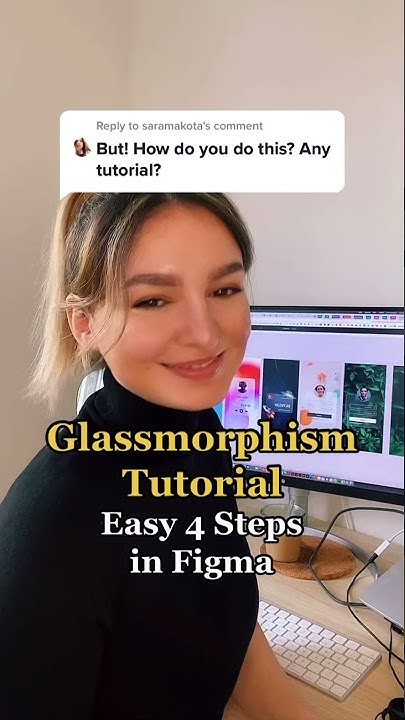 Glassmorphism Tutorial in 4 easy Steps using Figma *BEGINNER FRIENDLY* - YouTube