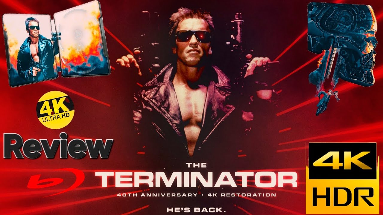 Terminator (1984) 40th Anniversary Steelbook UK 4K-Blu-Ray Review ...