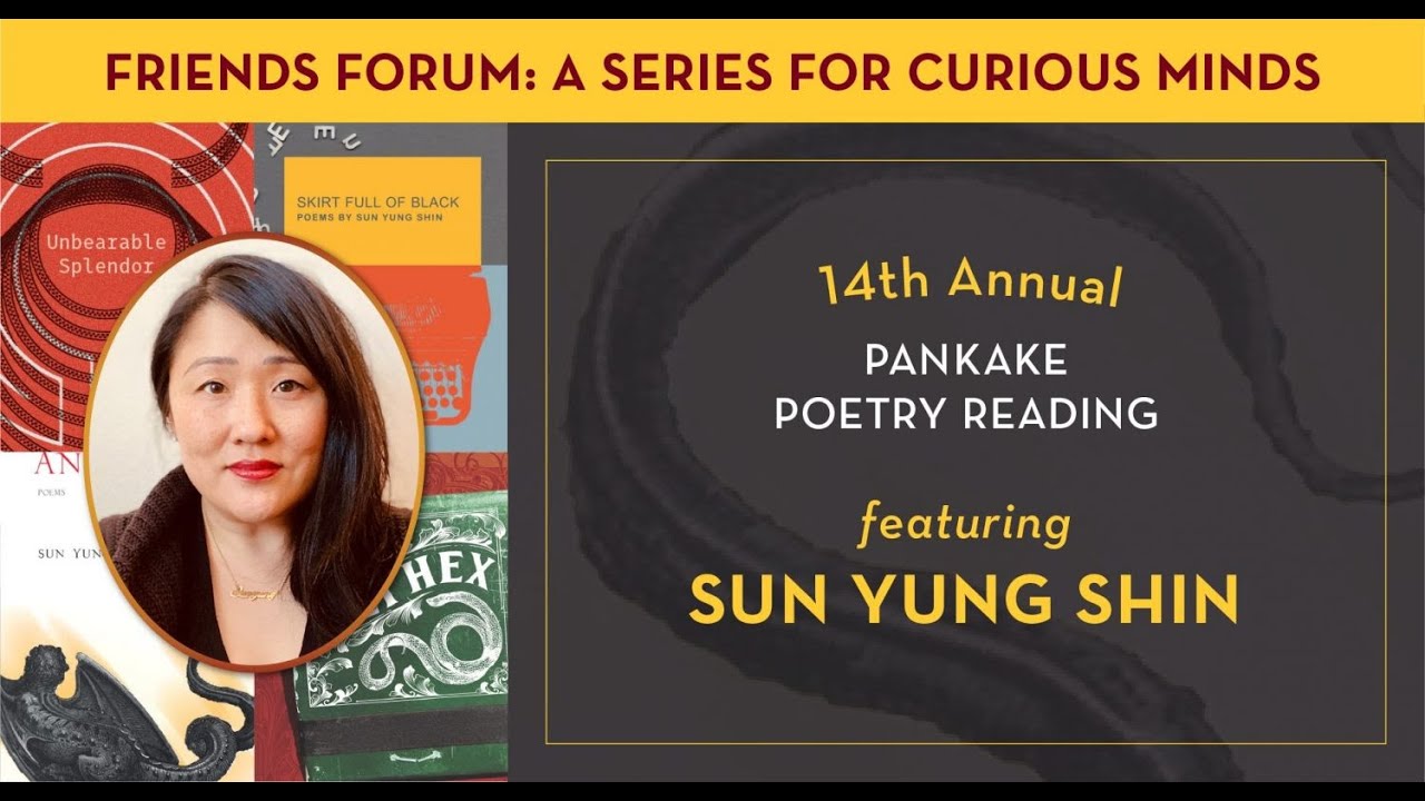 Pankake Poetry Reading with Sun Yung Shin - YouTube