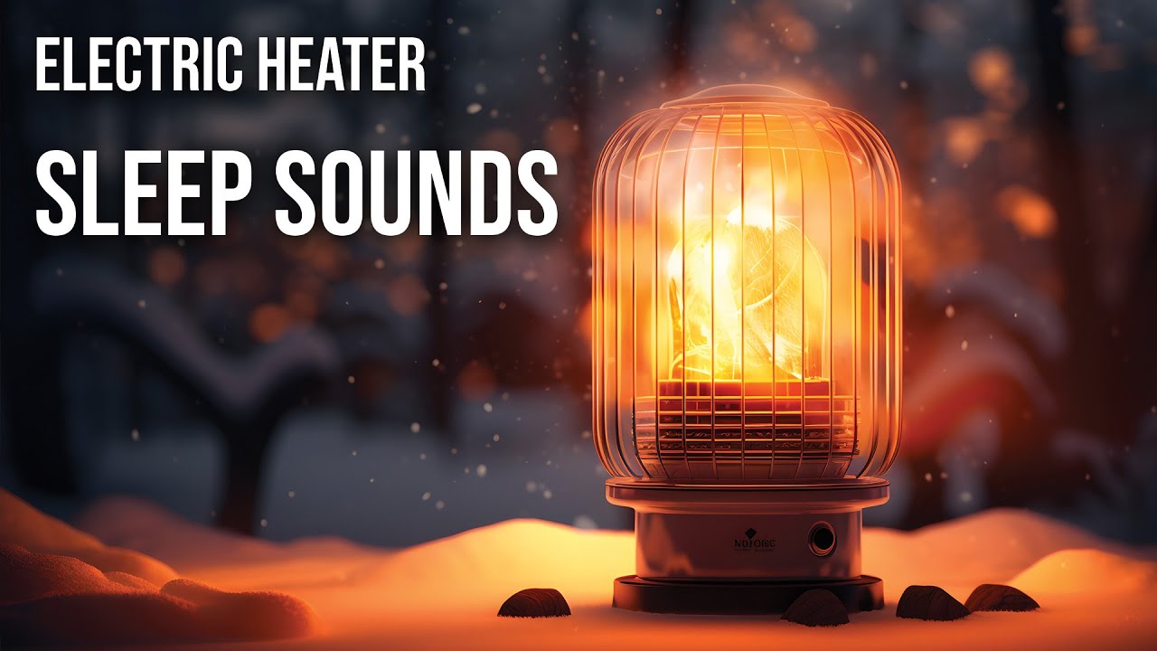 Electric Heater Fan Sound | Heater White Noise for Sleep & Relaxation ...