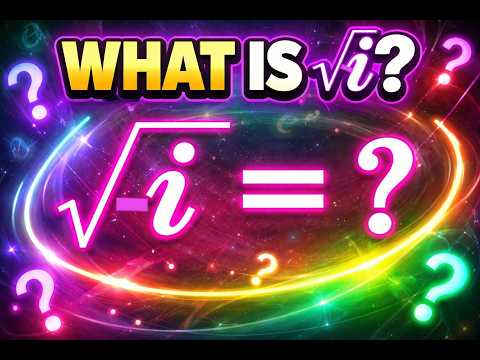 finding the square root of '-i' [ finding √-i = √(-√-1) ] - YouTube