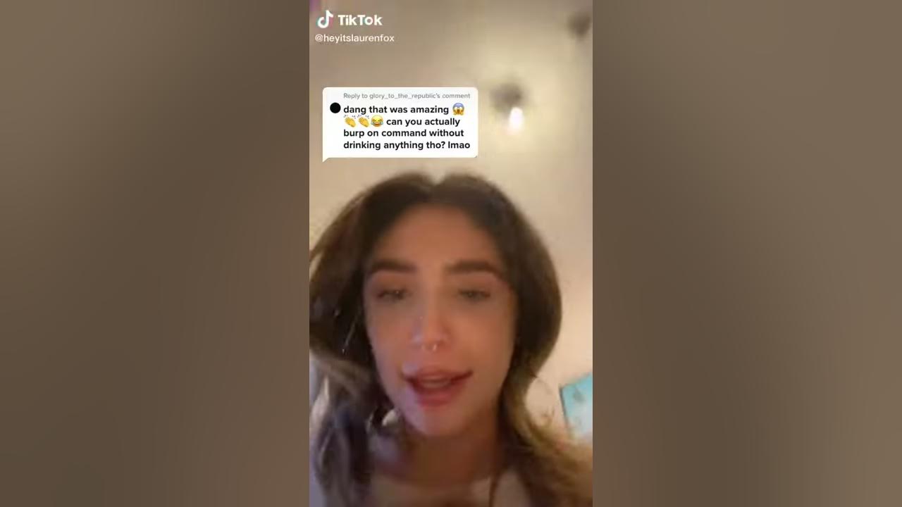 Hot Girl Burping Youtube