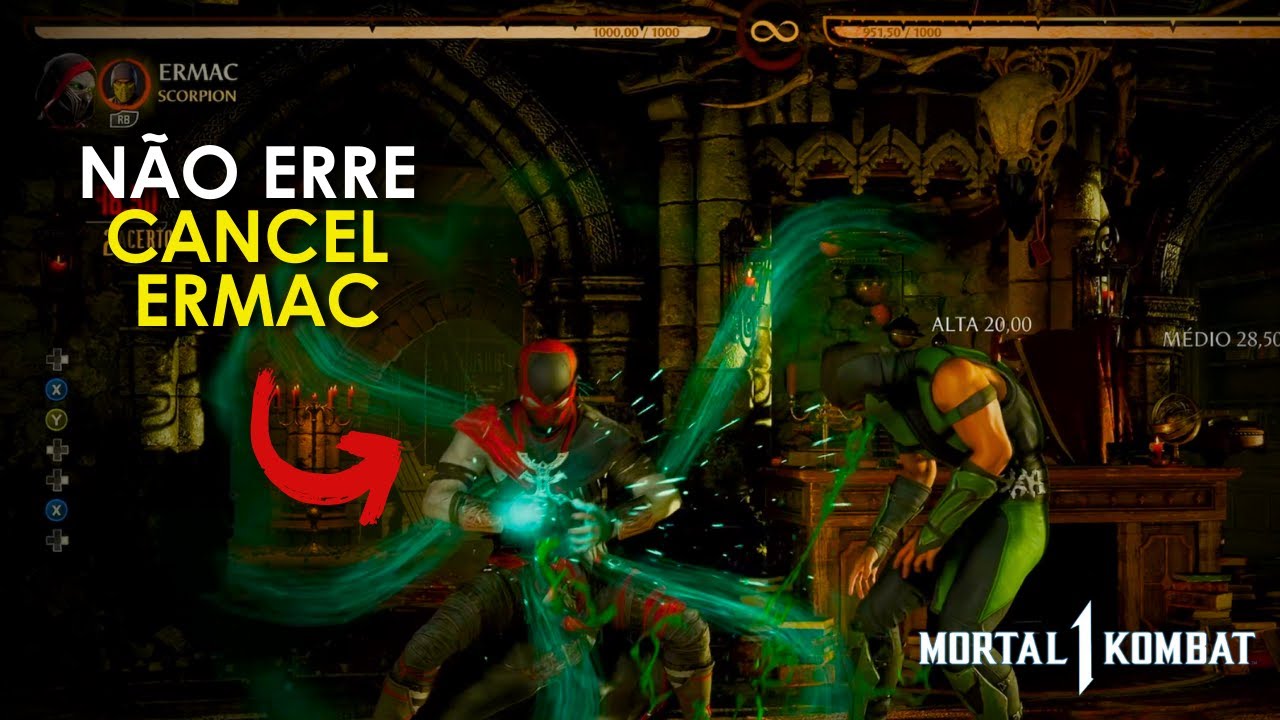 NUNCA MAIS ERRE O CANCEL ERMAC!!! - YouTube