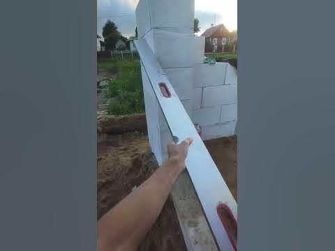 проверка стены на ровность - YouTube