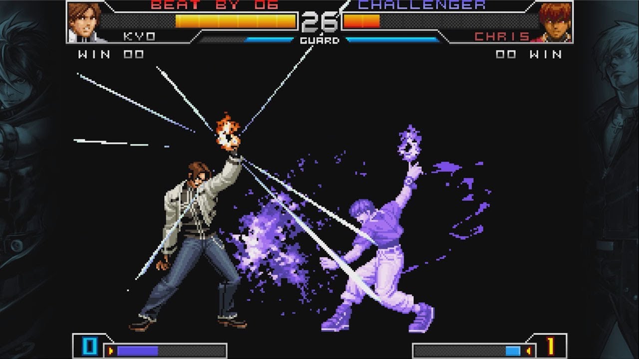 KOF2002 UM KYO vs OROCHI CHRIS THE KING OF FIGHTERS 2002 UNLIMITED ...
