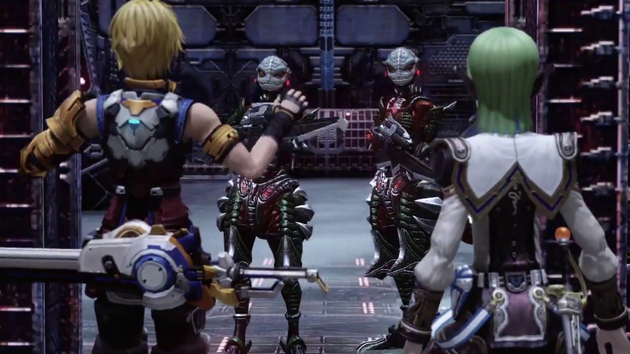 Star Ocean The Last Hope PS4 - Cardianon Soldiers Attacking! - YouTube